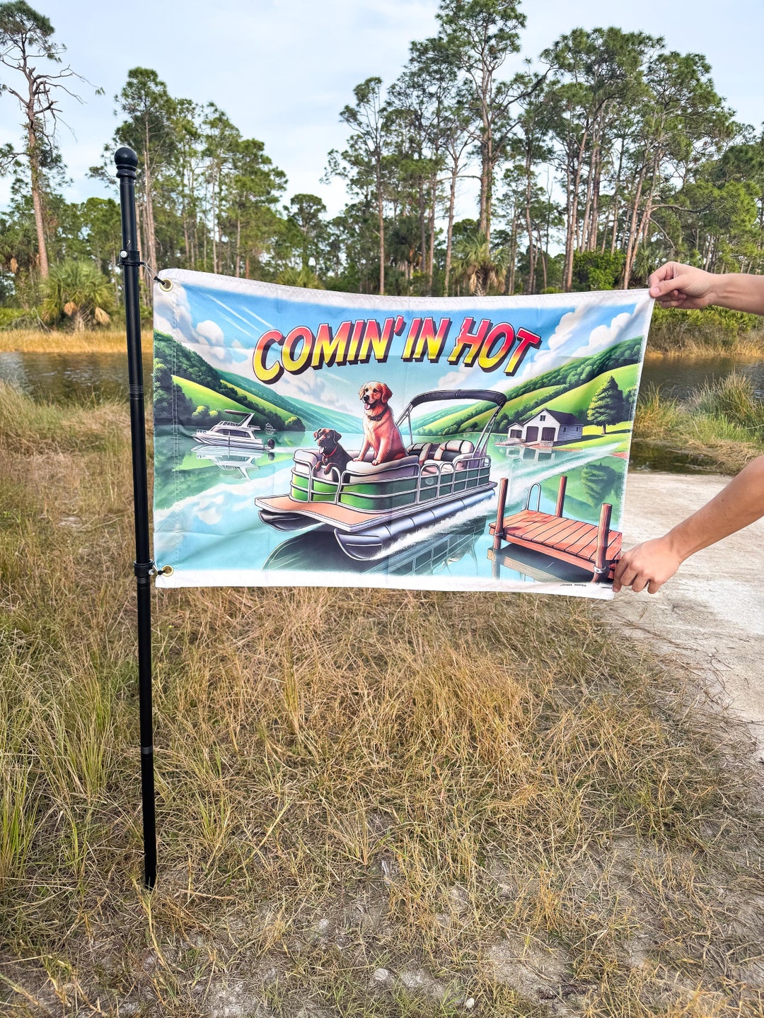 Custom Flags, Boat Flags, Personalized Flag, Rave Flags, Single Sided ...