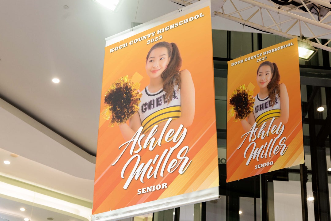 CHEERLEADING Team Banner, Personalized Team and Individual - School ...
