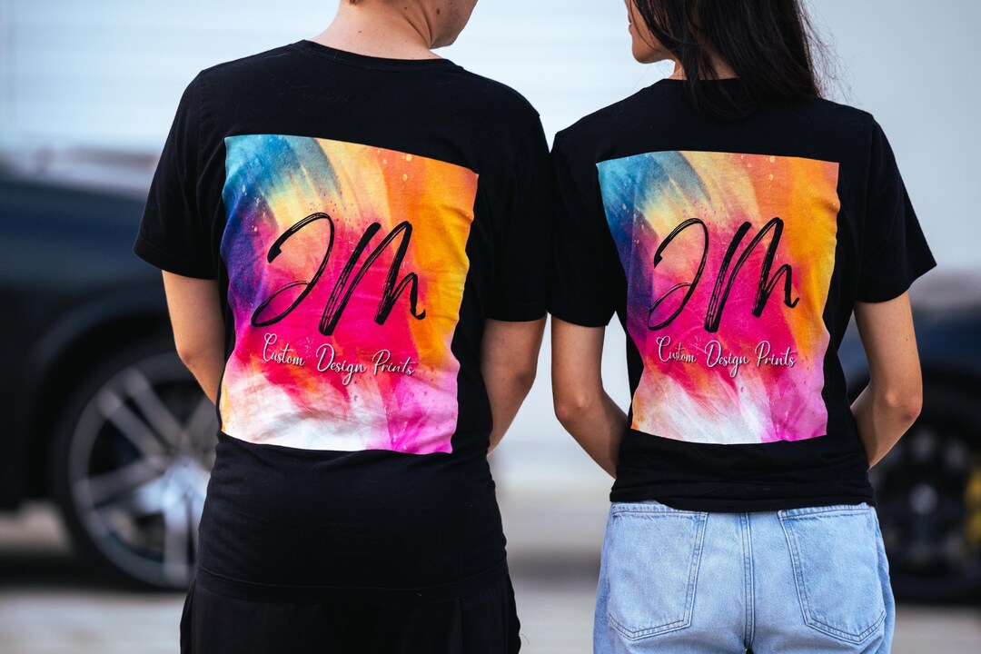 Custom T Shirt, Custom Unisex Shirts Personalized Shirt for Businesses ...