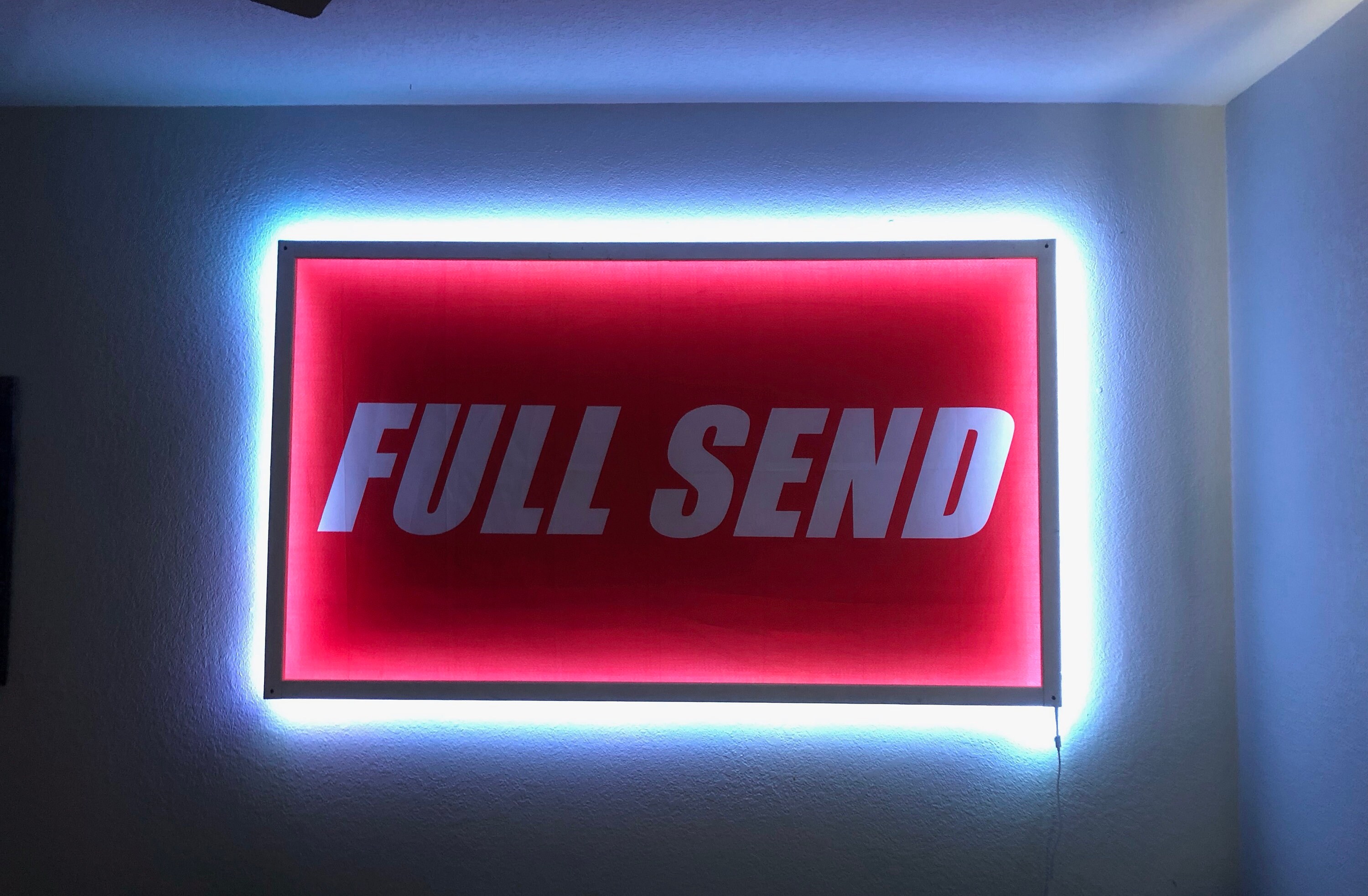 Personalized LED Wall Art/ Personalized Photo Large Home Decor - Etsy