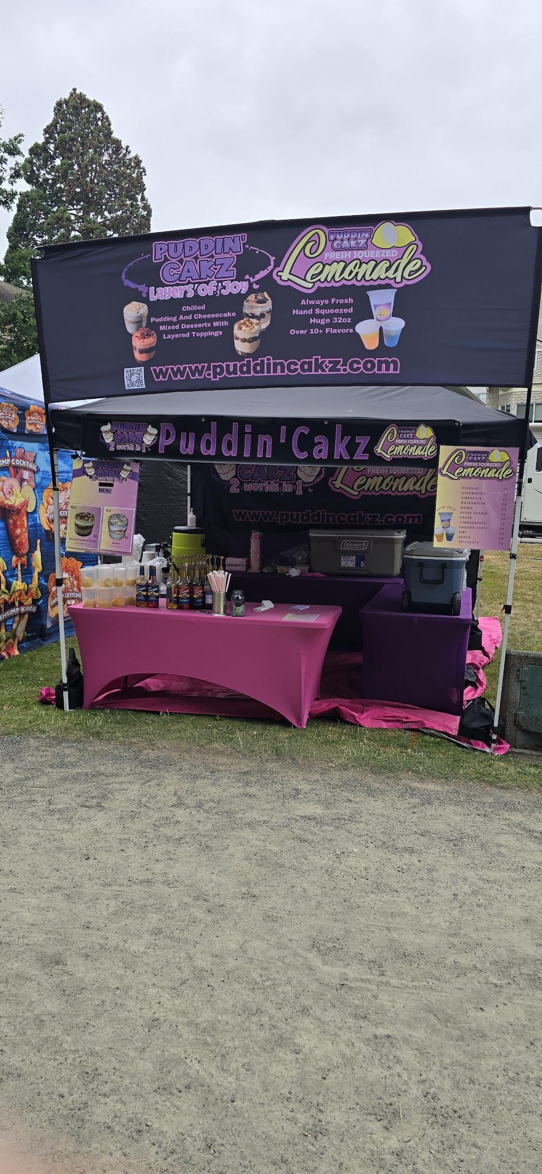 Tent Billboard Banner - Custom Print for 10x10ft Tents, Fabric Banner ...