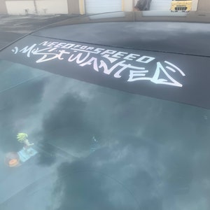 Custom Holographic Windshield Banner | Your Logo or Text | - Etsy