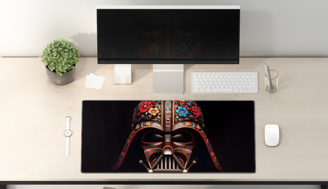 Gaming Mouse Pad Darth Vader Gaming Desk Mat Large Desk Pad Extend ...