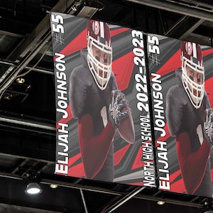 Custom Sports Banner, High School Sports, College Sports , Vinyl Banner ...