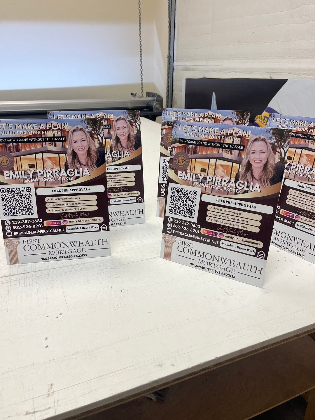 Custom Table Top Sign - Table Sign Customized, Advertising, Table Sign ...