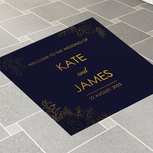 Wedding Floor Decal - Etsy