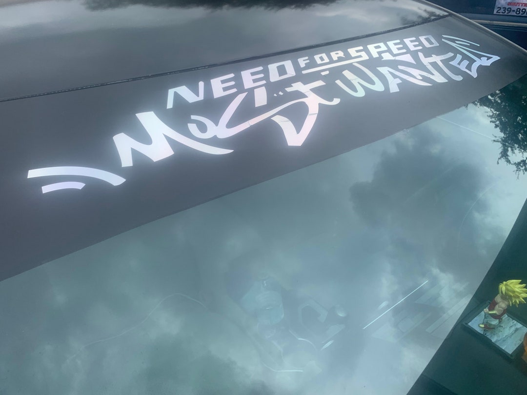 Custom Holographic Windshield Banner | Your Logo or Text | - Etsy