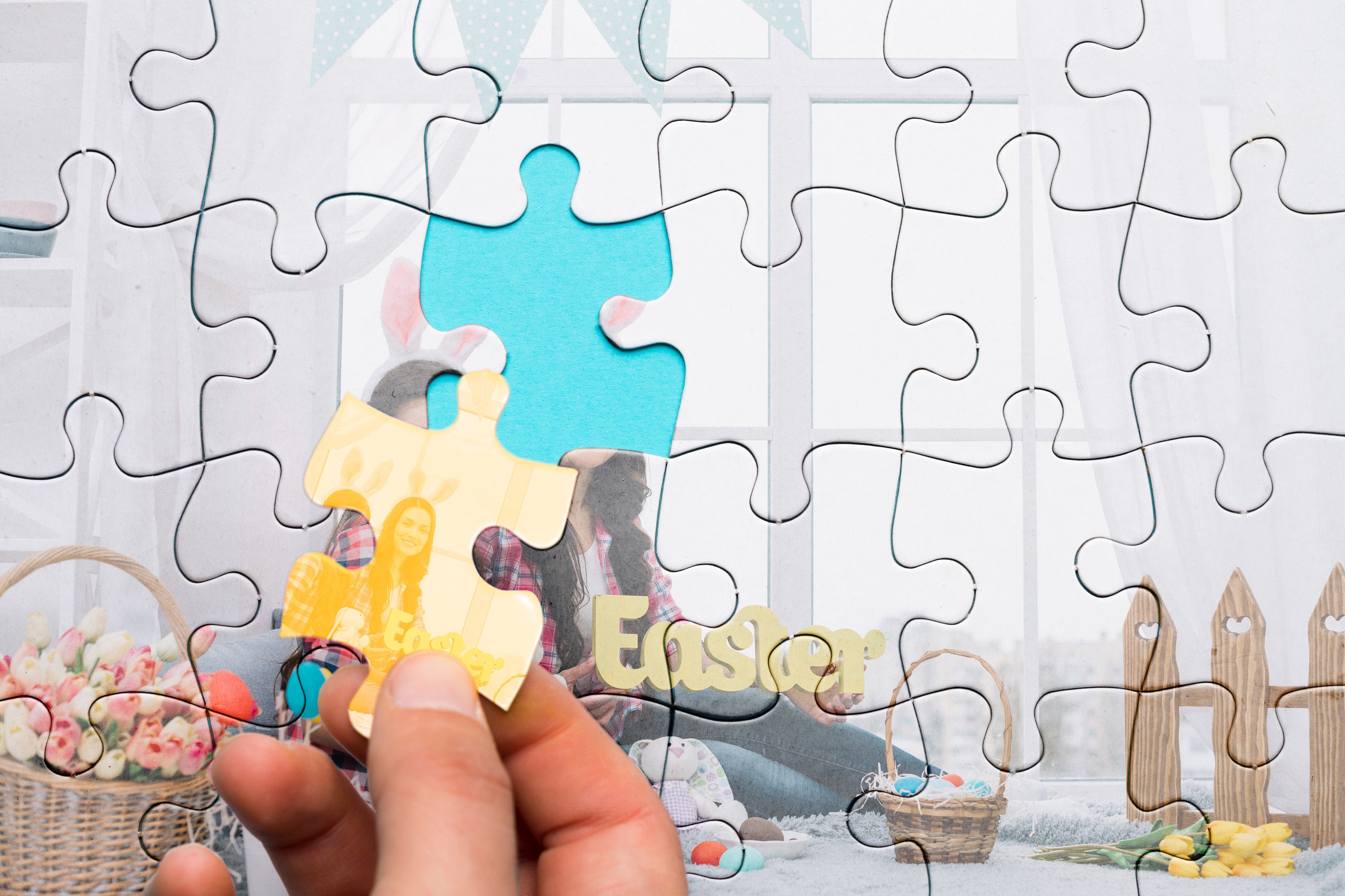 Create Your Own Custom Puzzle – Add Your Photo or Text! Holiday Gift ...