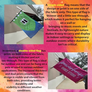 Custom Flags, Boat Flags, Personalized Flag, Rave Flags, Single Sided ...