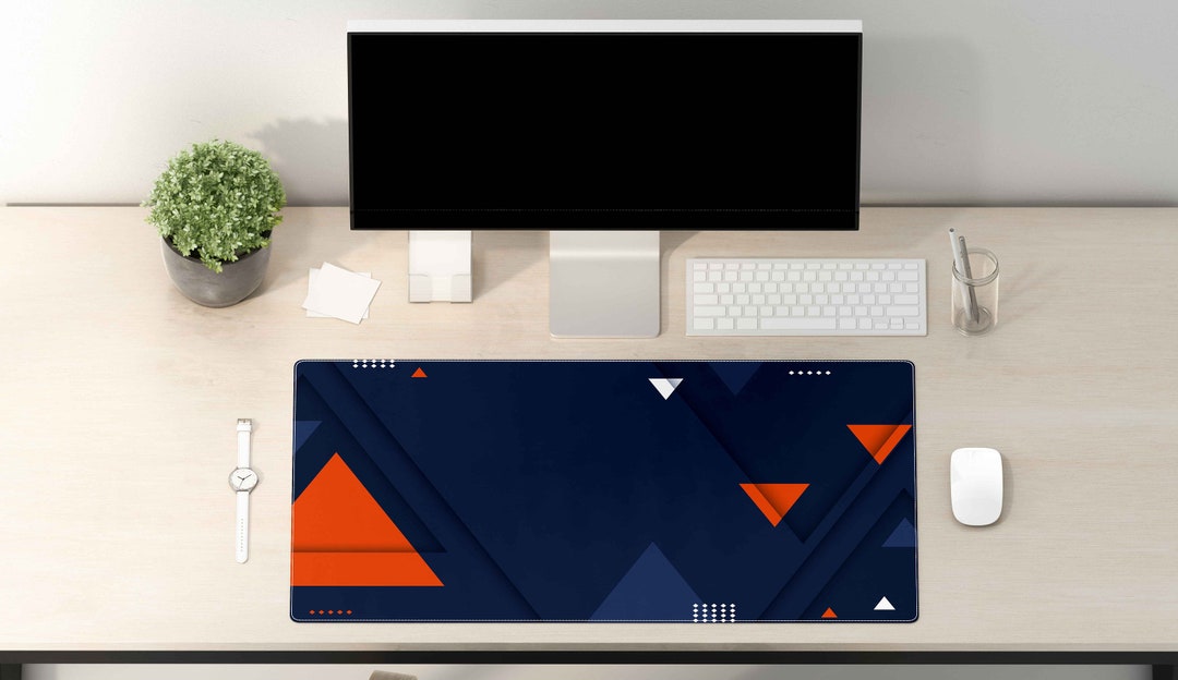 Gaming Mouse Pad -colorful Abstract Art- Desk Mat - Large Desk Pad ...