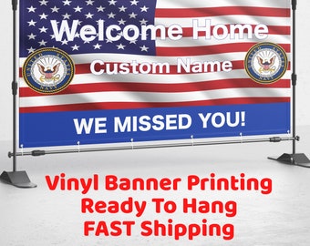 Navy Welcome Home | Etsy