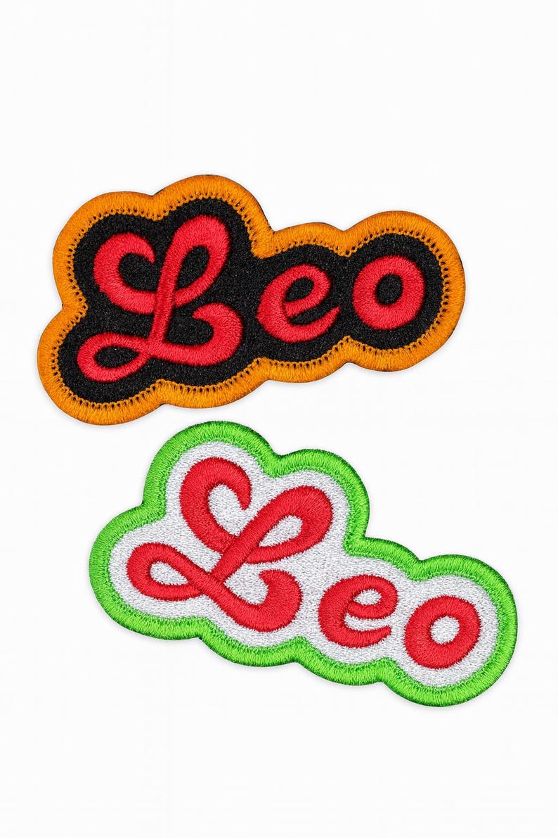 Custom Embroidered Name Tags, Personalized Name Patch for Lab Coat ...
