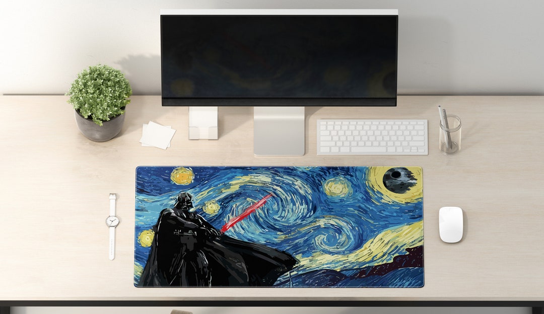 Gaming Mouse Pad Darth Vader Gaming Desk Mat Large Desk Pad Extend ...