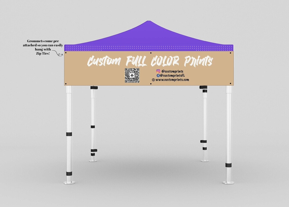 Custom Tent Banner for Trade Show Cheapest on Etsy and - Etsy UK