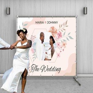 Wedding Backdrop, Wedding Banner, Outdoor Wedding Decorations, Wedding ...