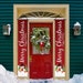 Outdoor Christmas Banner for Front Door, Christmas Decor, Front Porch ...