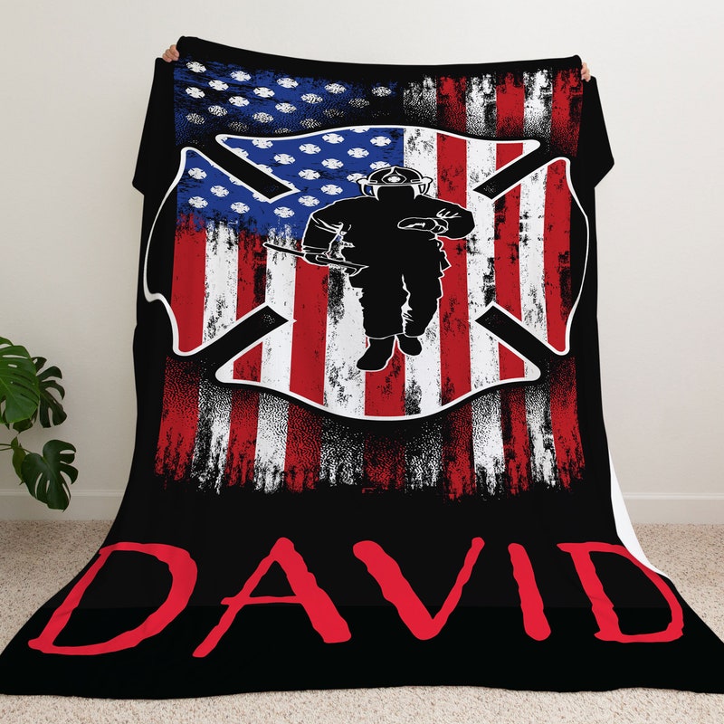Fireman Blanket - Etsy