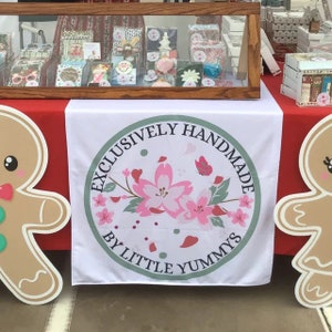 Custom Table Runner Full Color Printing With YOUR Logo and Text Free ...