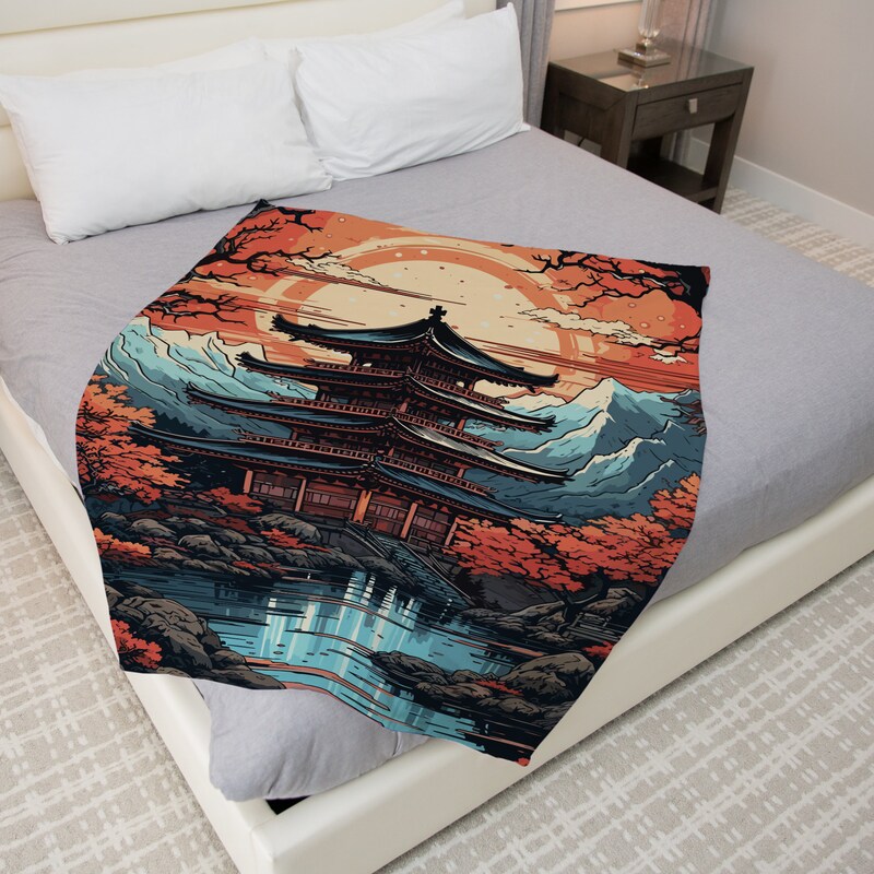 Japanese Throw - Etsy UK