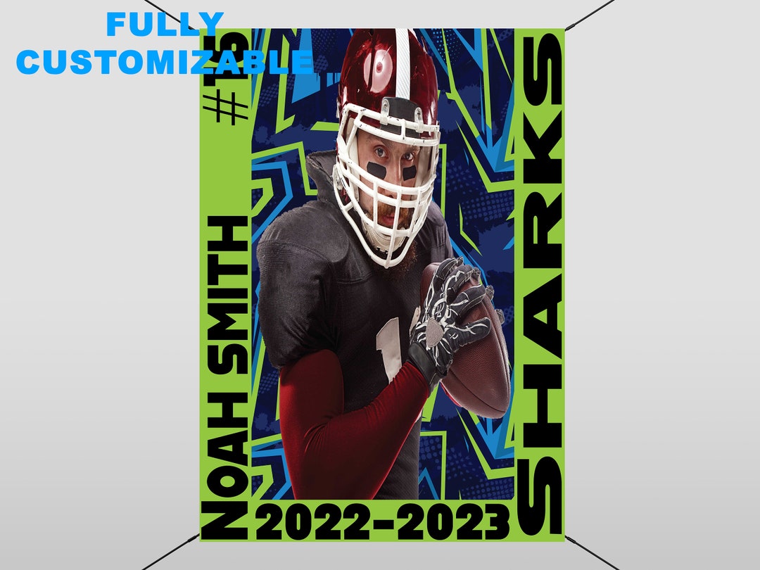 Custom Sports Banner, High School Sports, College Sports , Vinyl Banner ...