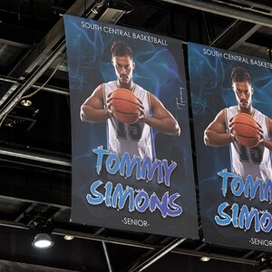 Custom Basketball Team Banners, High School Sports, Vinyl Banner ...