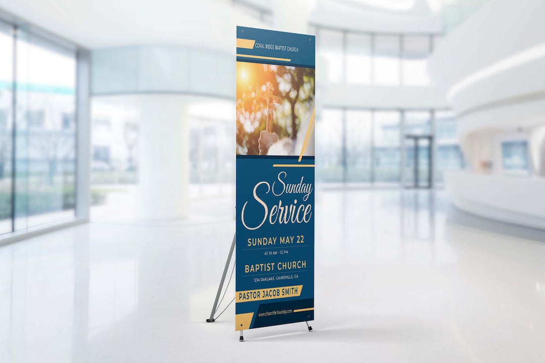 Custom X-stand Banners - With STAND and PRINT - Fast Shipping - Made in ...