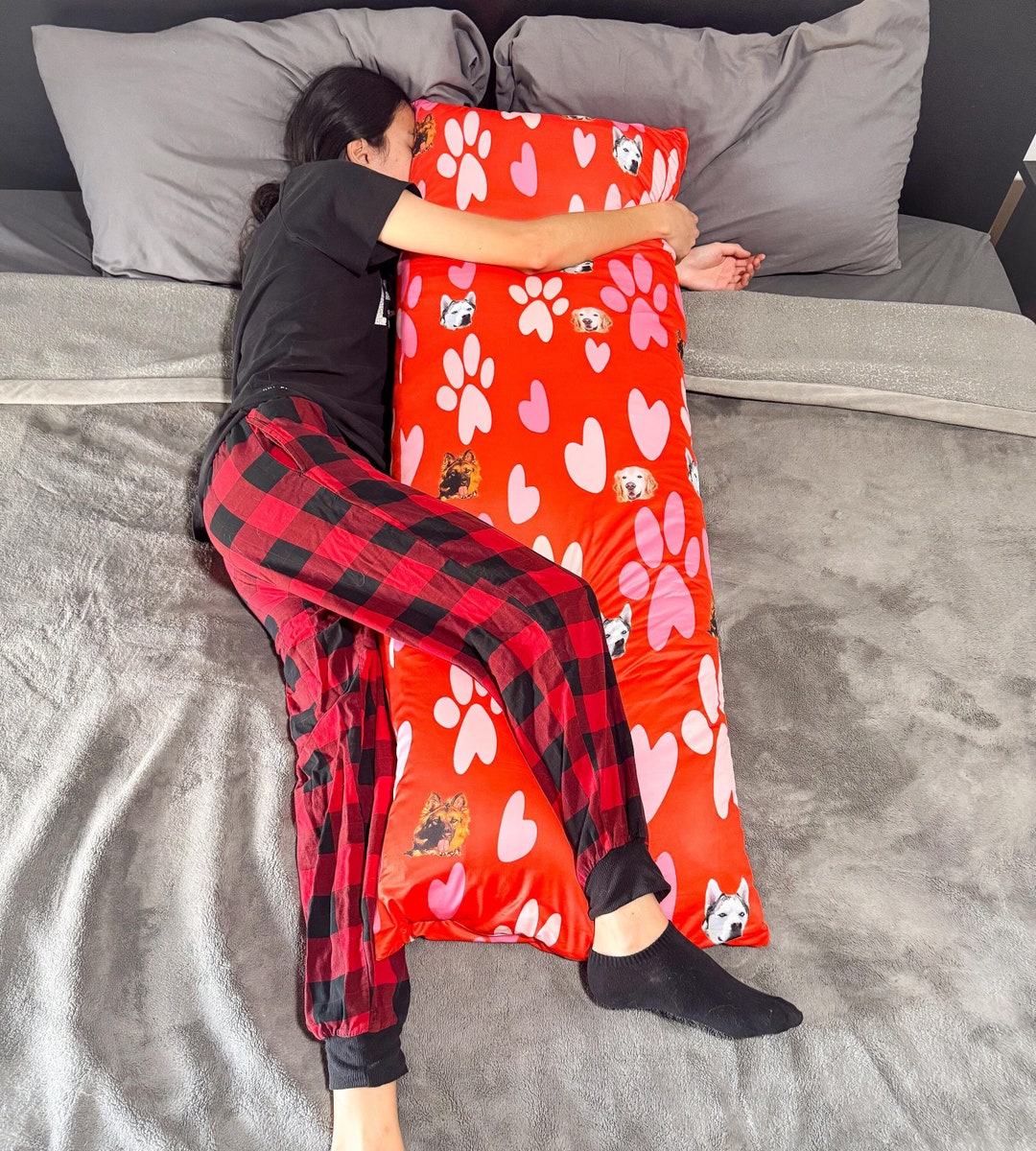 Custom Body Pillow, Custom Funny Body Pillow, 20x54in Body Pillow ...