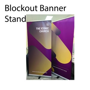 Custom Seating Chart Retractable Banner Stand INCLUDED With Full Color ...