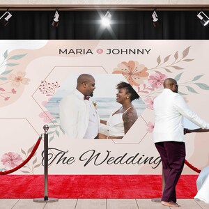 Wedding Backdrop, Wedding Banner, Outdoor Wedding Decorations, Wedding ...