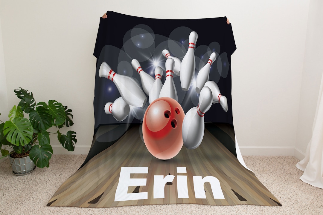 Bowling Blanket - Bowling Throw Blanket - Bowling Team Blanket ...