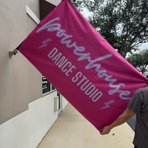 Custom 5x3ft Flag Polyester, Indoor/ Outdoor, Event Banner, Full Color ...