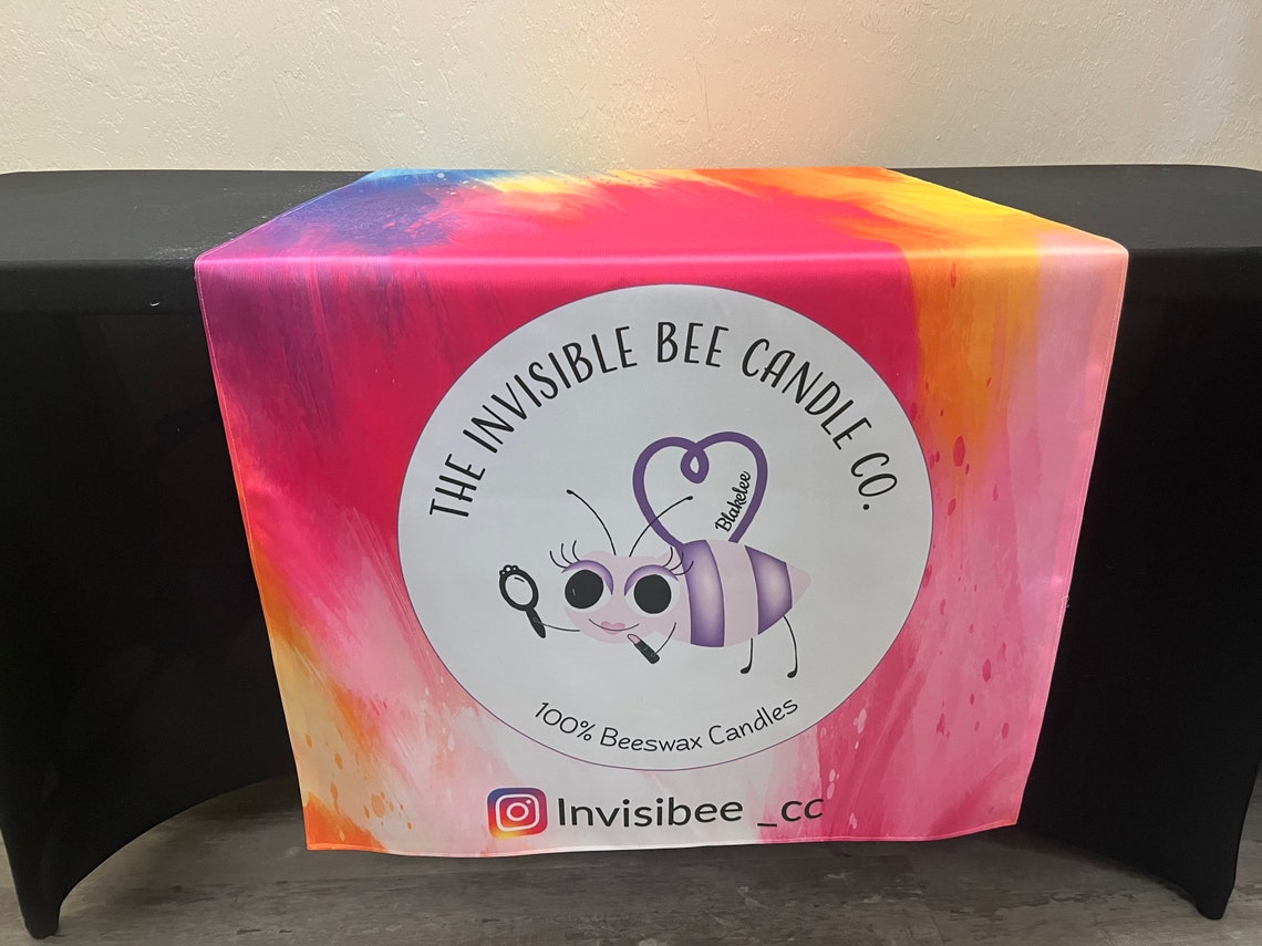 Custom Table Runner Full Color Printing With YOUR Logo and - Etsy