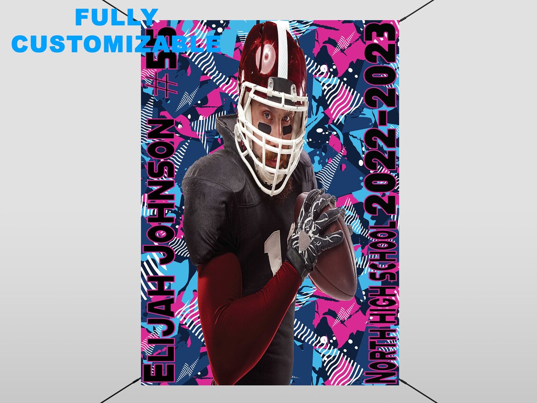 Custom Sports Banner, High School Sports, College Sports , Vinyl Banner ...