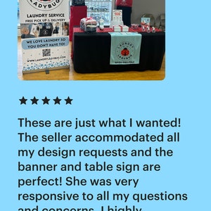 Custom Retractable Banner, Table Runner, Pop up Shop, Trade Show ...