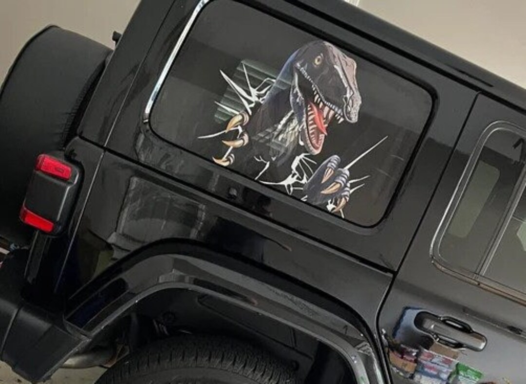 Custom Design Your Own Rear Window Mural, Decal for Rear Window on ...