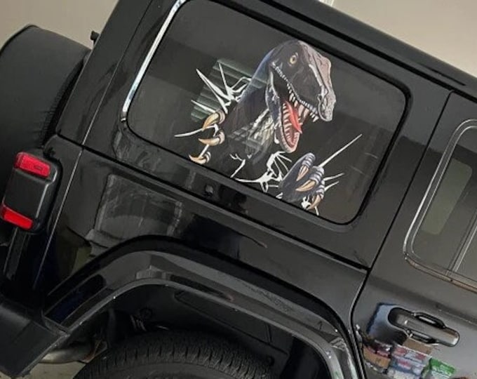 Custom Design Your Own Rear Window Mural, Decal for Rear Window on ...