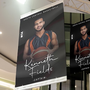 Custom Sports Banners,high School Sports, College Sports , Vinyl Banner ...