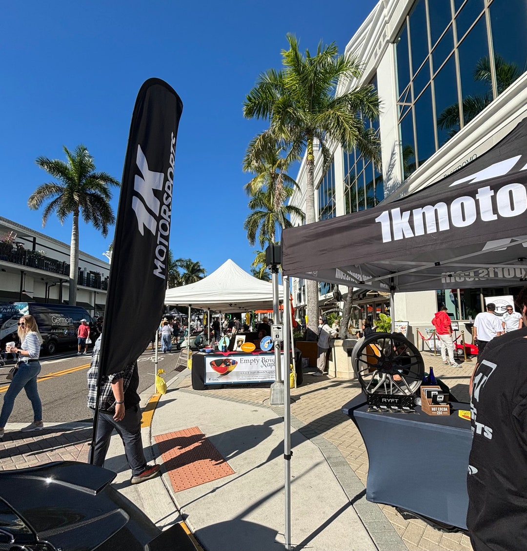 Custom Printed Feather Flag , Street Sign, Single + Double Sided Print ...