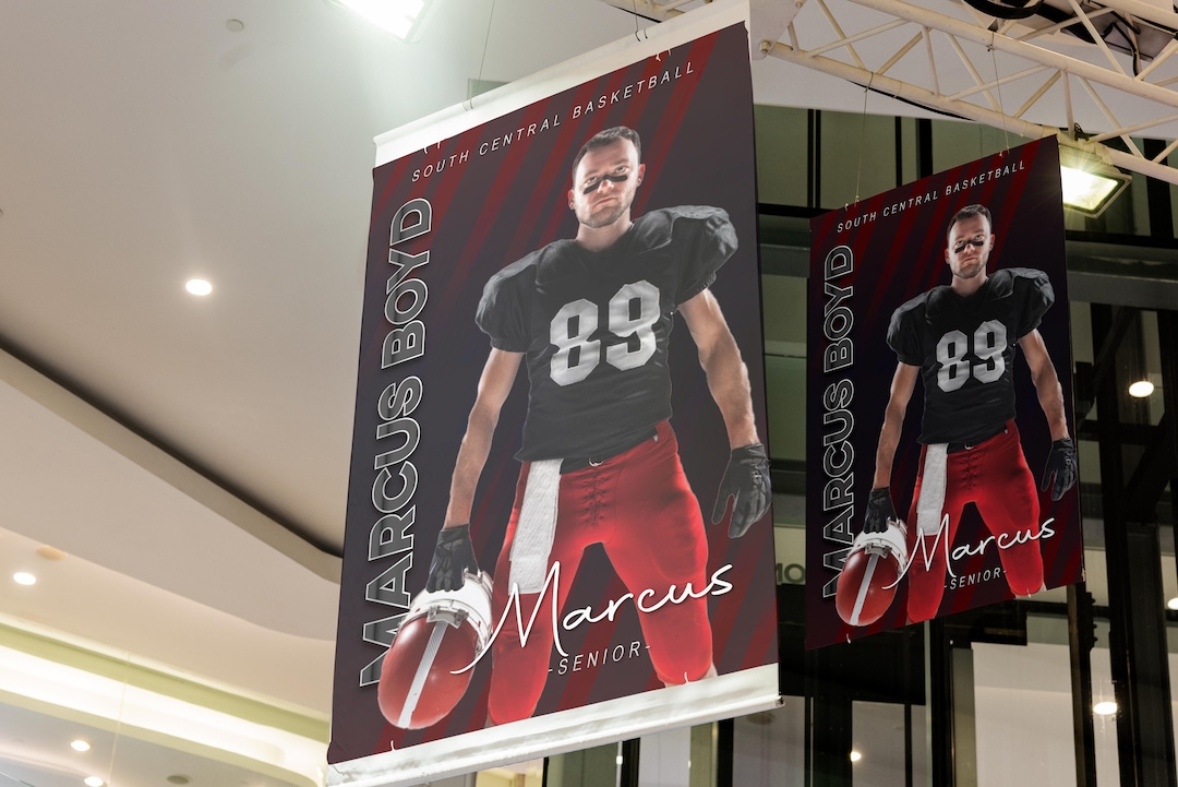 Custom School Sports Team Banners, High School Sports, Football Team ...