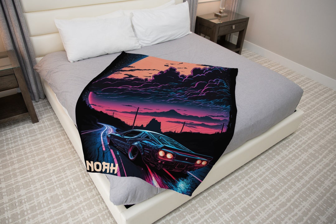 Car Blanket, Car Theme , Perfect Birthday Gift , Personalized Cars ...