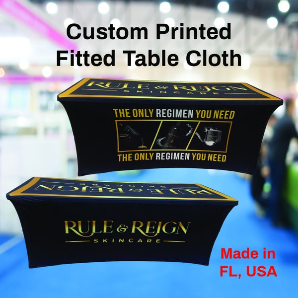 Custom 6ft Event Table Cloth - Etsy