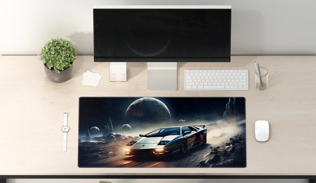 Gaming Mouse Pad Supercar Diablo Gaming Desk Mat Large Desk Pad Extend ...