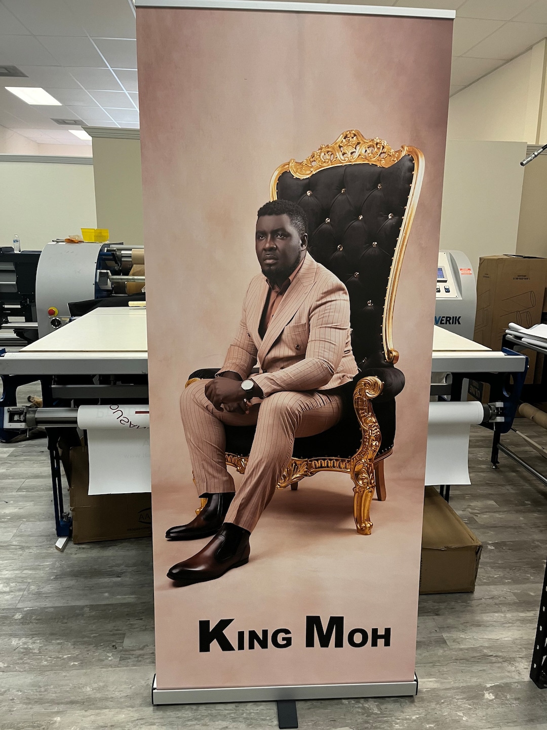 Custom Birthday Retractable Banner Stand INCLUDED With Full Color Print ...