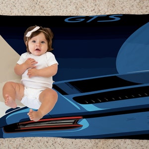 Porsche Blanket, Porsche 911 Art, Car Blanket, Cars, Gift for Car ...