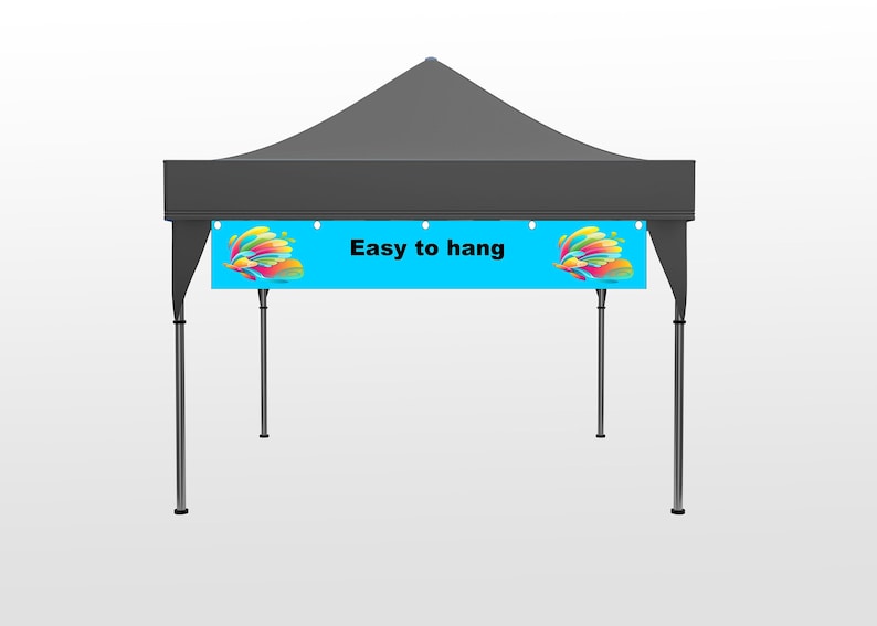 Custom Tent Banner for Trade Show Cheapest on Etsy and - Etsy