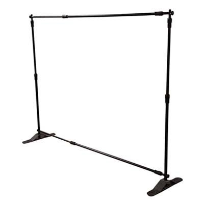 Large Adjustable Event Banner Stand, 10x8ft Telescopic Step and Repeat ...
