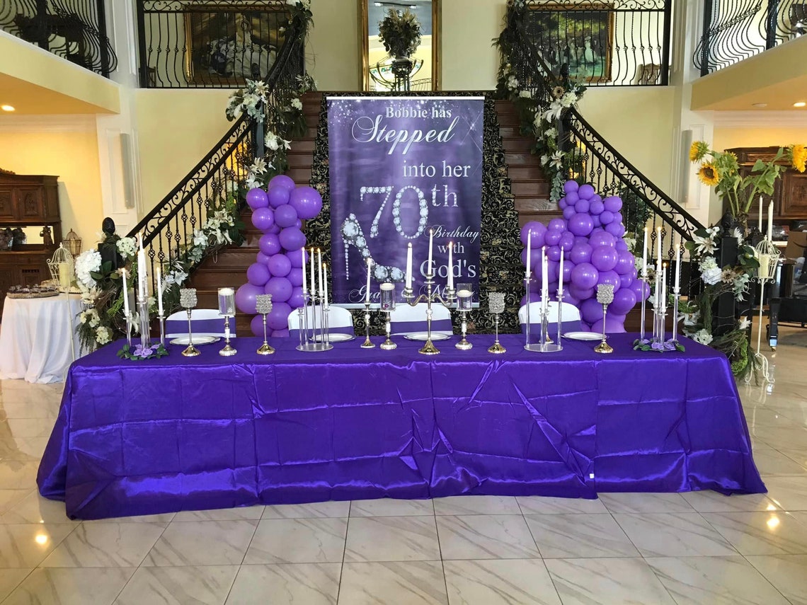 Large Custom Wedding Retractable Stand INCLUDED With Full Color Print ...