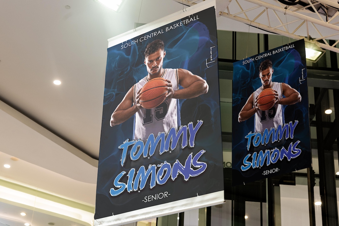 Custom Basketball Team Banners, High School Sports, Vinyl Banner ...