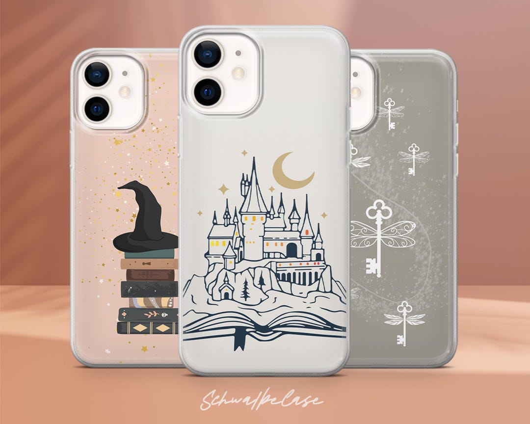Harry Potter Phone Case Hogwarts Art Cover for iPhone 16e, 15, 14, 13 ...