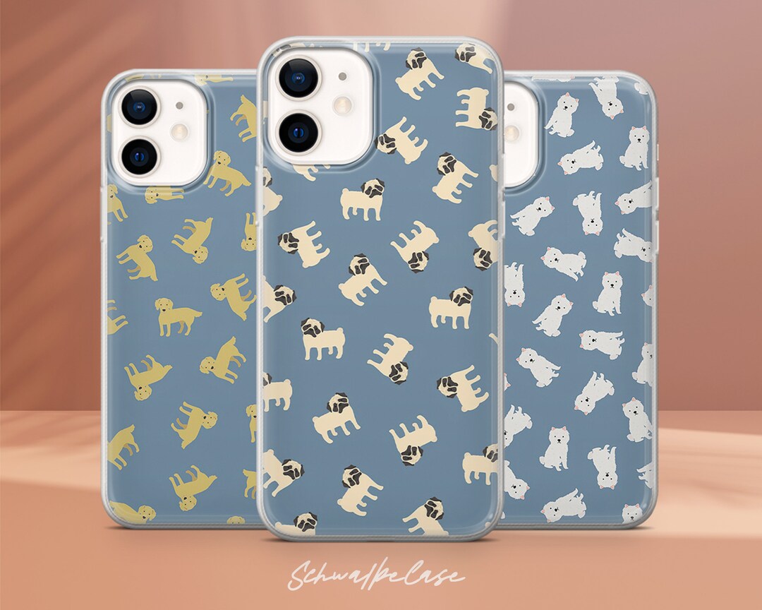 Dog Pet Tail Phone Case Puppy Canine Cover Fit for iPhone 15 Pro Max ...
